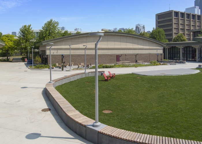 UIC East Campus Quad Landscaping - Accel Construction
