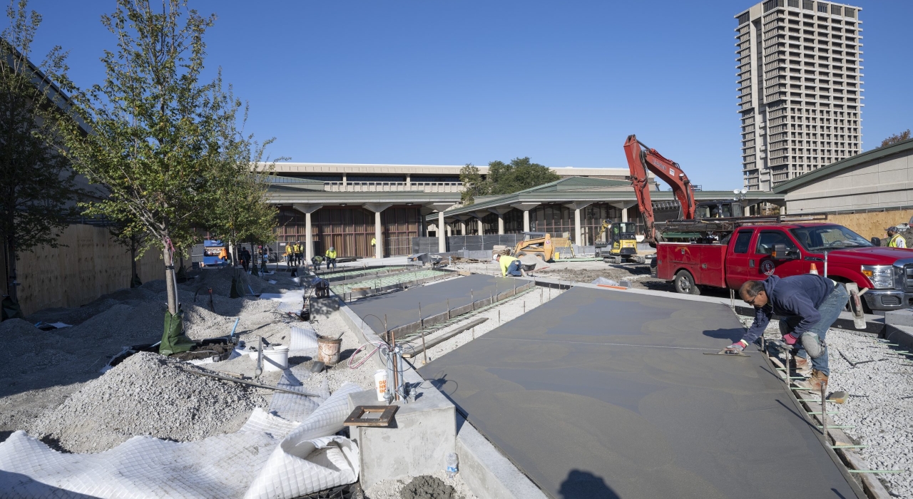 UIC East Campus Quad Landscaping - Accel Construction