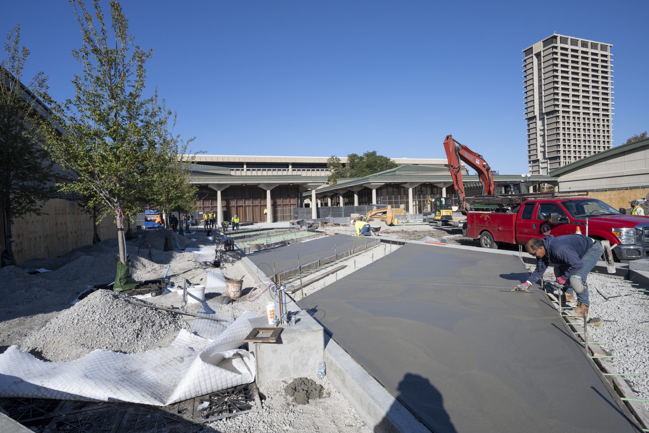 UIC East Campus Quad Landscaping - Accel Construction