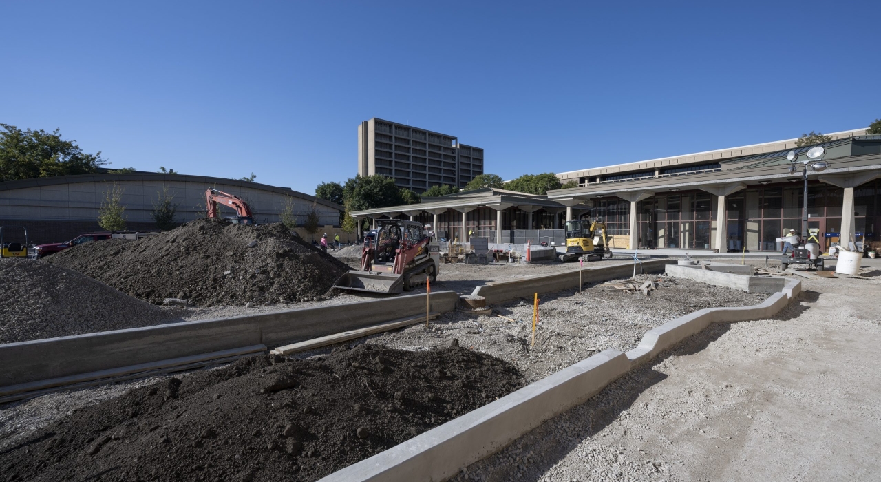 UIC East Campus Quad Landscaping - Accel Construction